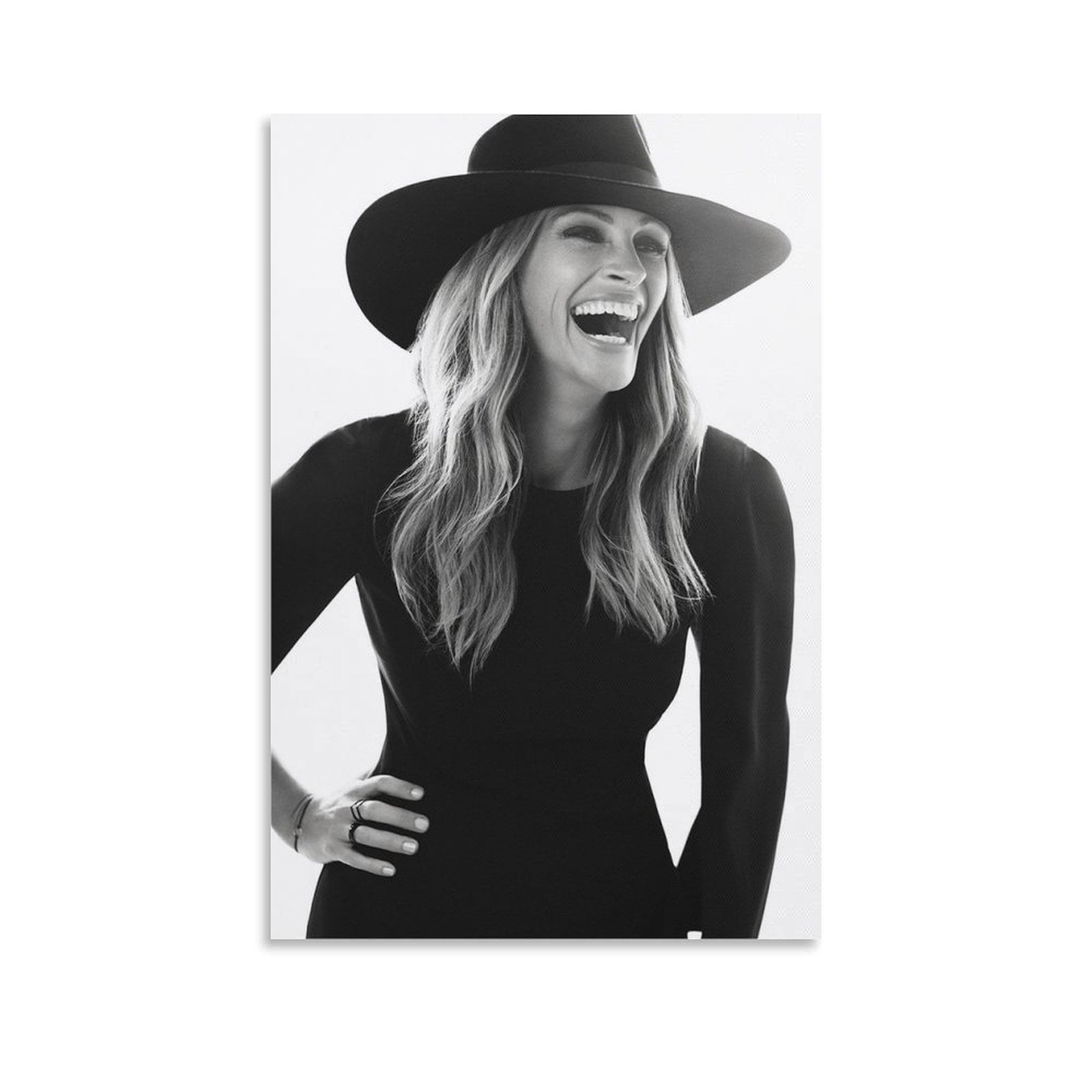 American Film Actresses Julia Roberts Poster4 Art Poster Canvas ...