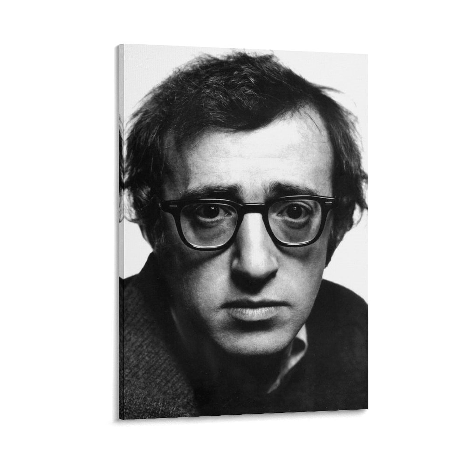 American Film Director Woody Allen Black And White Poster Artworks ...