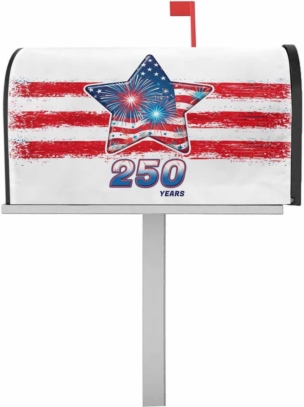 American Flag 250 Year Anniversary Mailbox Covers Magnetic Mailbox ...