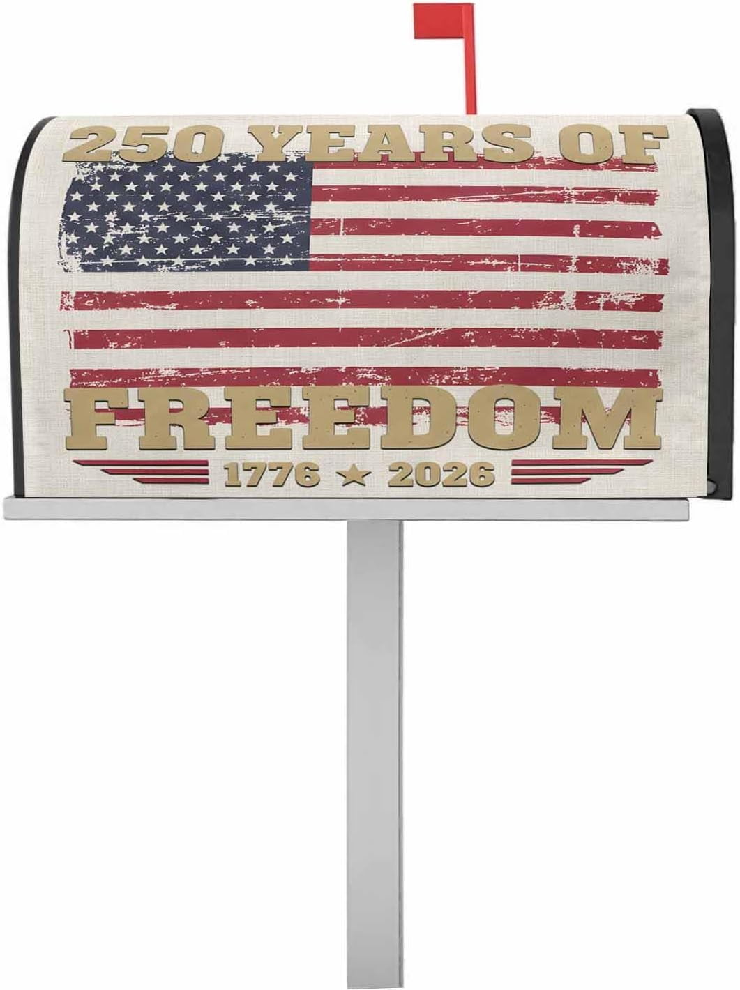 American Flag 250 Year Anniversary Mailbox Covers Magnetic Mailbox ...