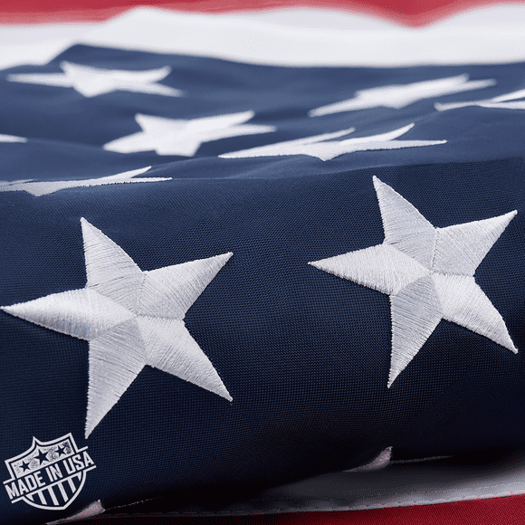 Outdoor Metal American Flag