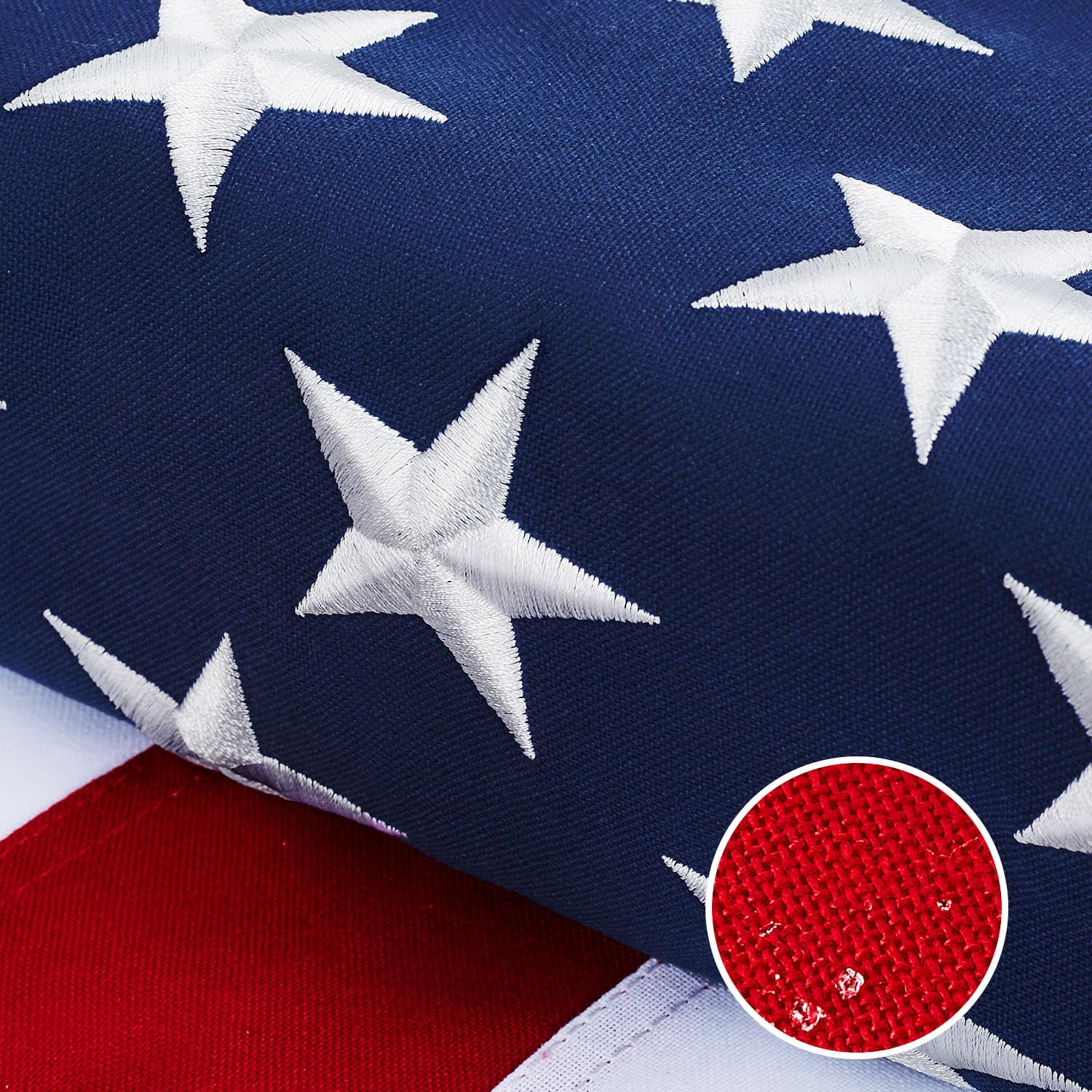 American Flag 3x5 Ft - TearProof Heavy Duty Series, Premium Spun ...