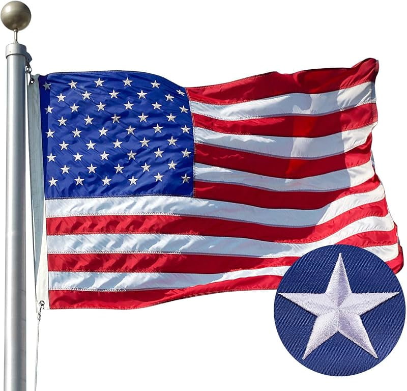 American Flag 4x6 Outdoor Heavy Duty - Premium US Flag 4x6 ft - 100% in ...