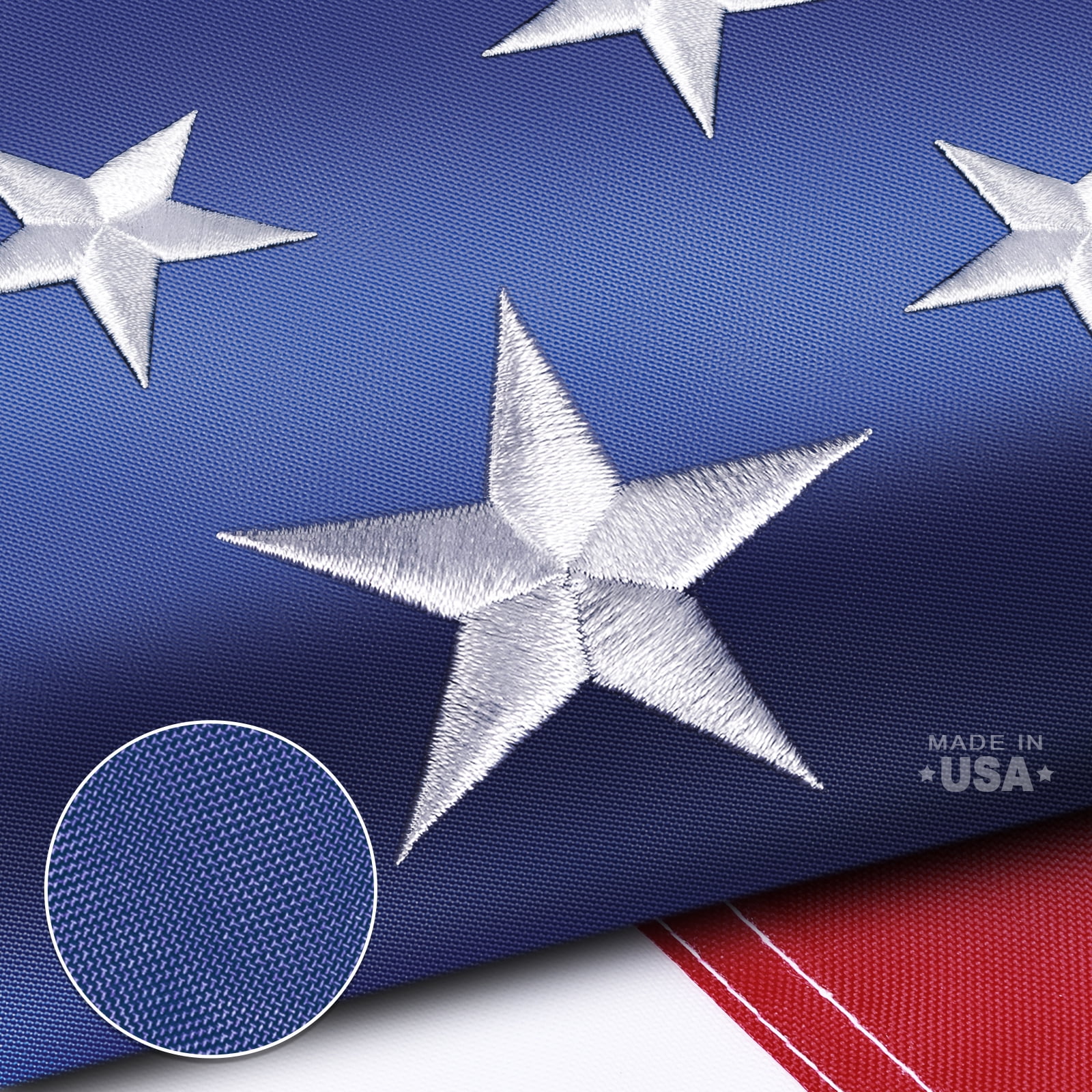 American Flag 5x8 FT TearProof Series, Spun Polyester American Flags ...