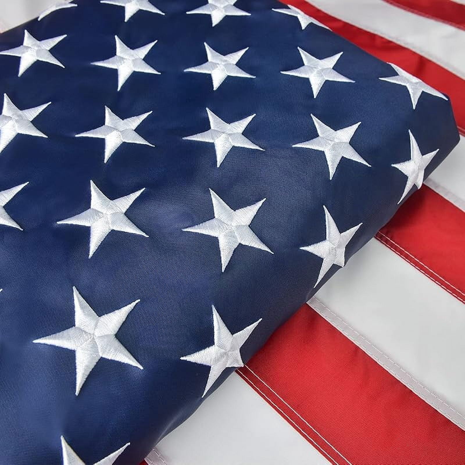 American Flag 8x12 FT, Large US Flag USA High Wind with Embroidered ...