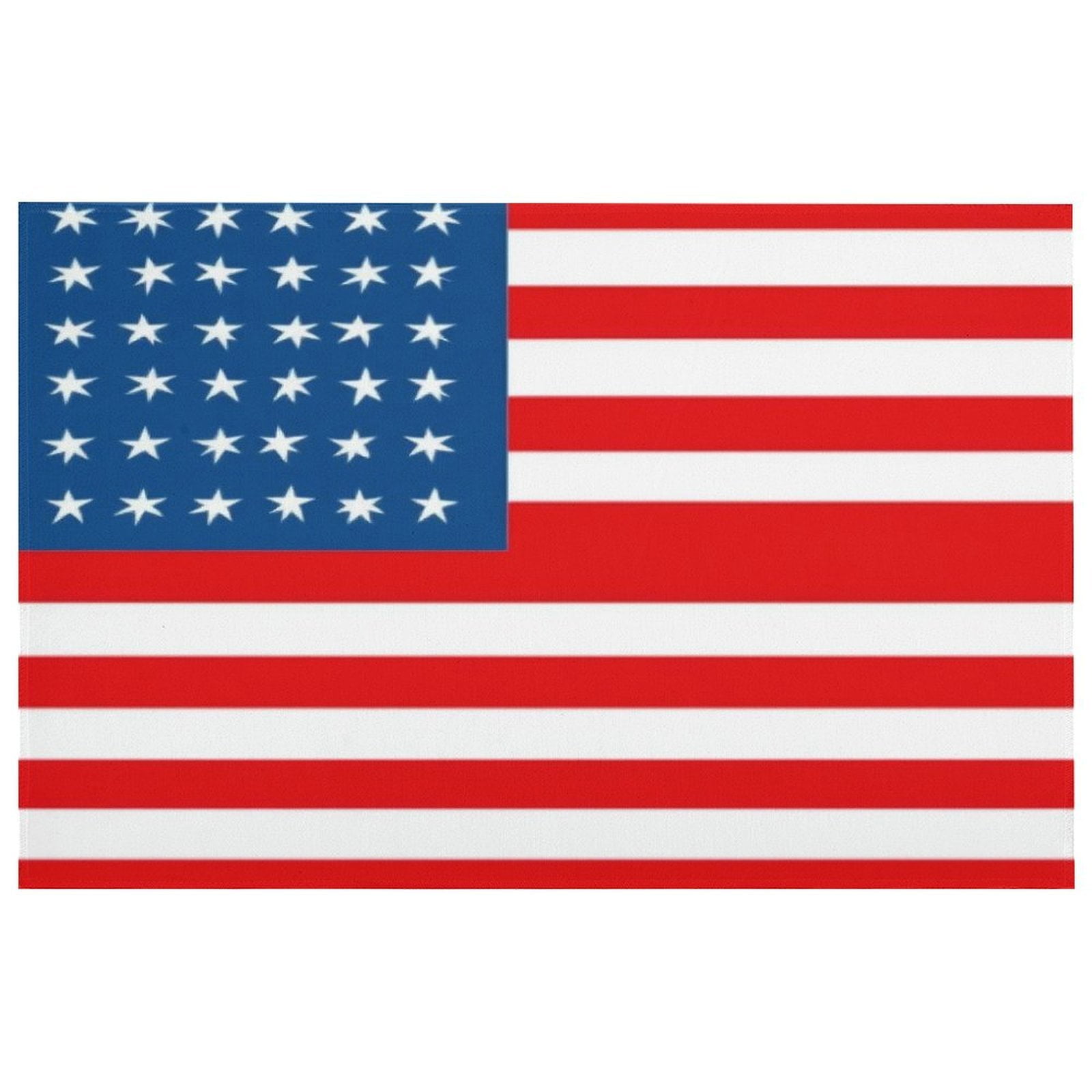 American Flag Adult Home Decor Bedroom Living Room Crystal Velvet ...