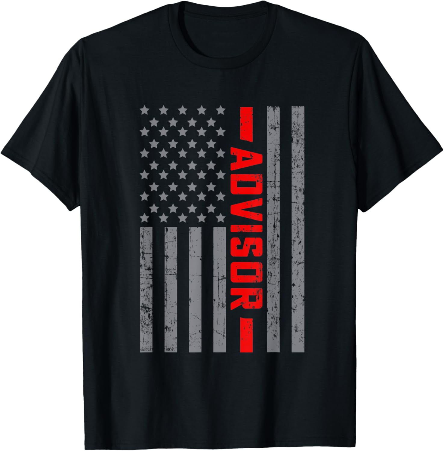 American Flag Advisor US Flag Vintage Tee For Men Dad T-Shirt - Walmart.com