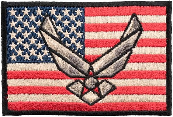 American Flag Air Force Wings Patch, US Flag Patches - Walmart.com