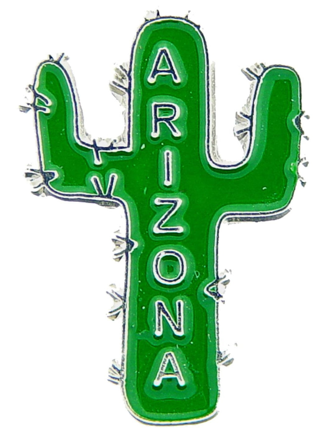 American Flag Arizona Saguaro Cactus Pin 1" - Walmart.com