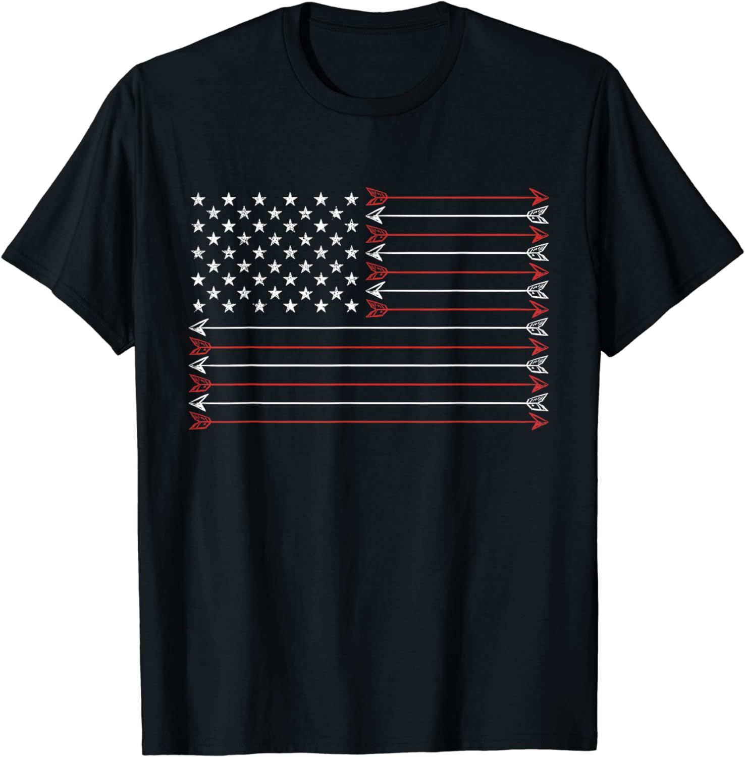 American Flag Arrows Archery Bow Hunting Archer Gift T-Shirt - Walmart.com