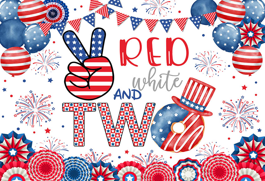 American Flag Balloon Veterans Day 4th of July Patriotic Party r Photo ...