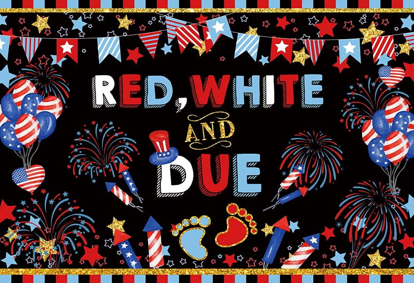 American Flag Balloon Veterans Day 4th of July Patriotic Party r Photo ...