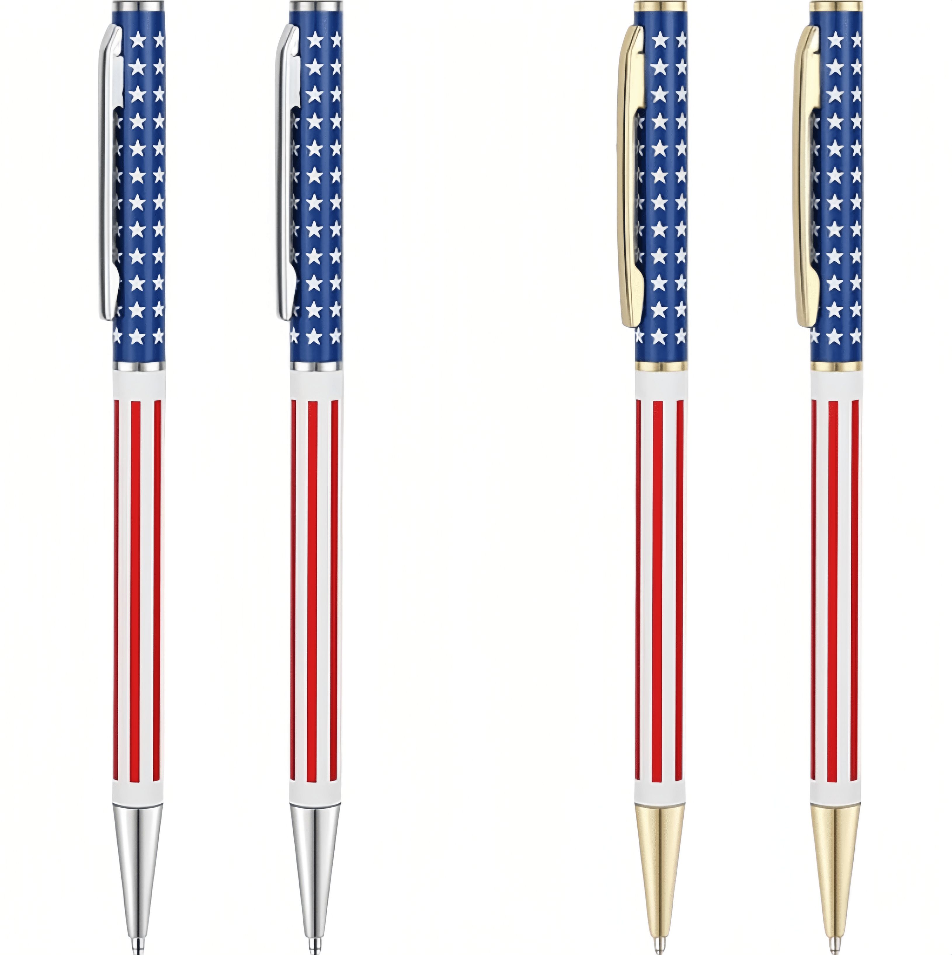 Gleaming life Flag Ballpoint Pens, 0.5mm Tip, Smooth Writing, Quick ...