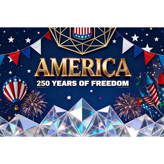 American Flag Banner,4th of July Decorations,American Flags Patriotic ...