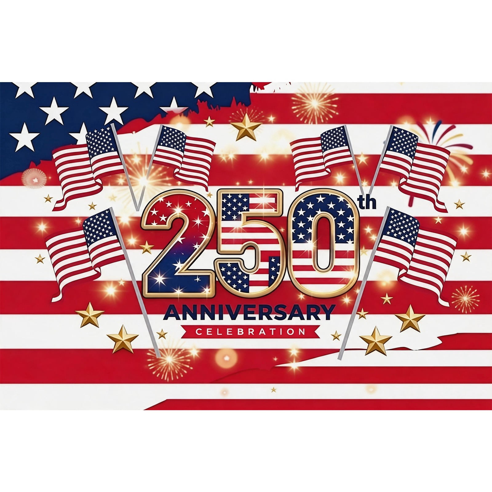 American Flag Banner,4th of July Decorations,Patriotic Banner ...