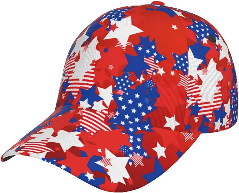 American Flag Baseball Cap Patriotic Hat for Men Women, July 4th ...