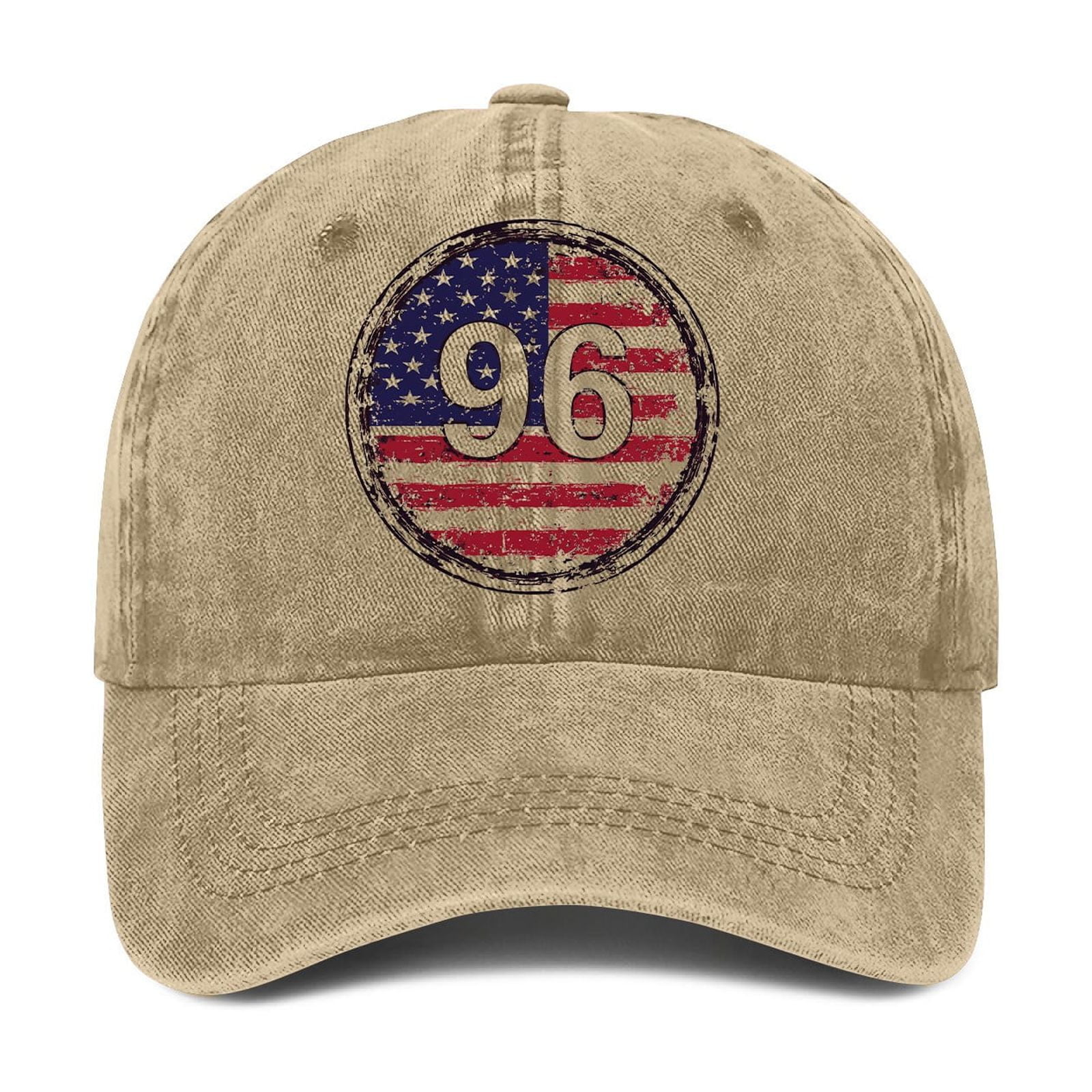 American Flag Baseball Hat Adjustable Embossed Cotton Cap, Independence ...
