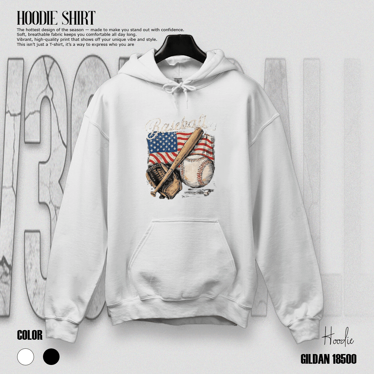 American Flag Baseball Player Bat Fan Catcher USA Patriotic Sport ...