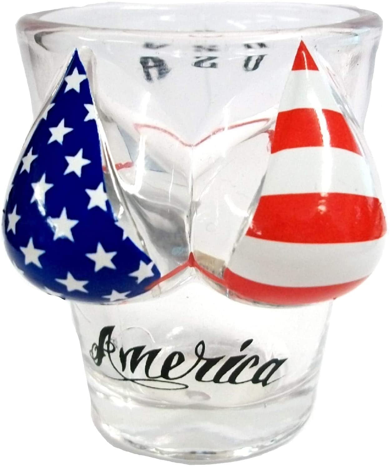American Flag Bikini Shot Glass - Walmart.com