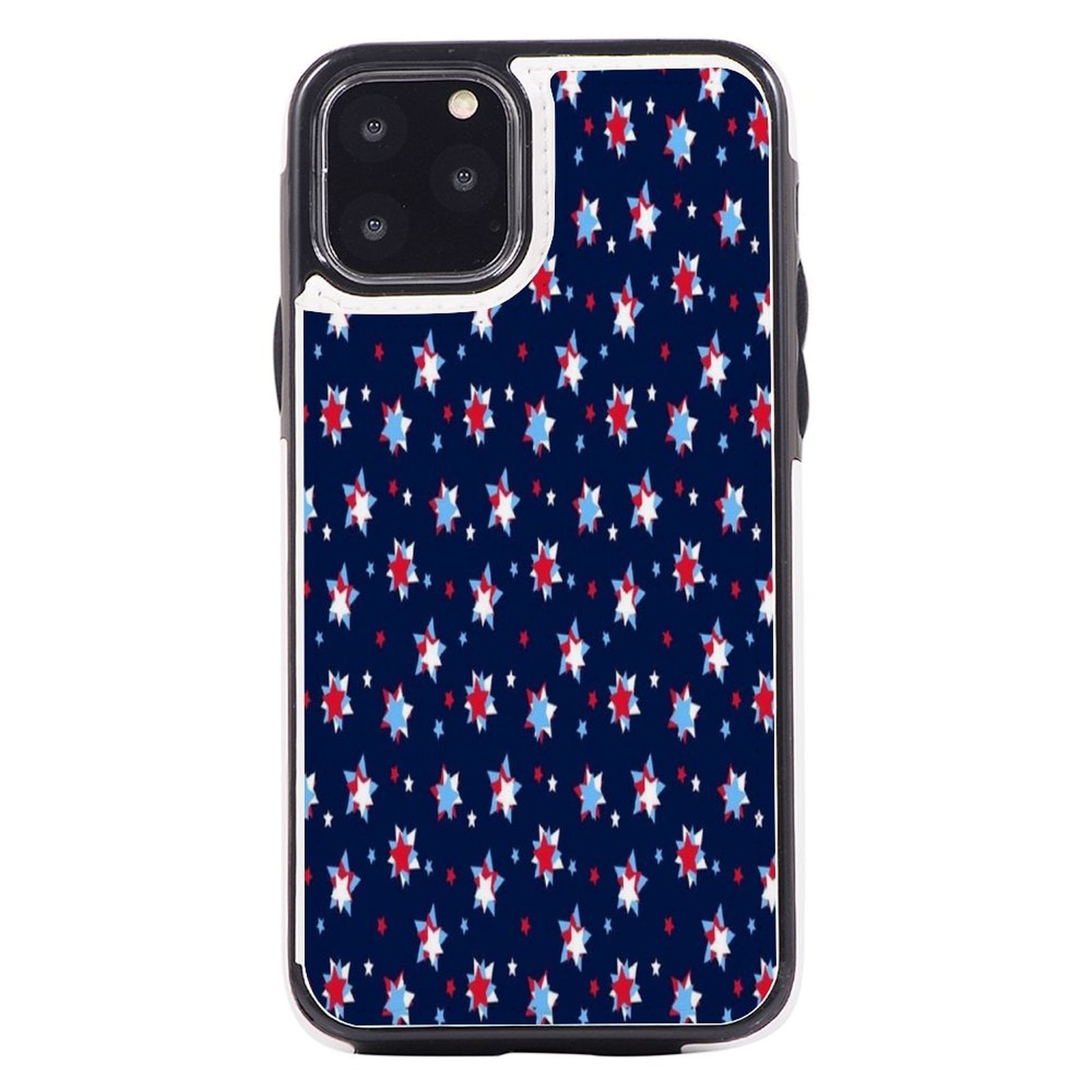 American Flag Blue Red White Leather Wallet Case for iPhone 16 15 14 13 12 11 Pro Max Wallet ...