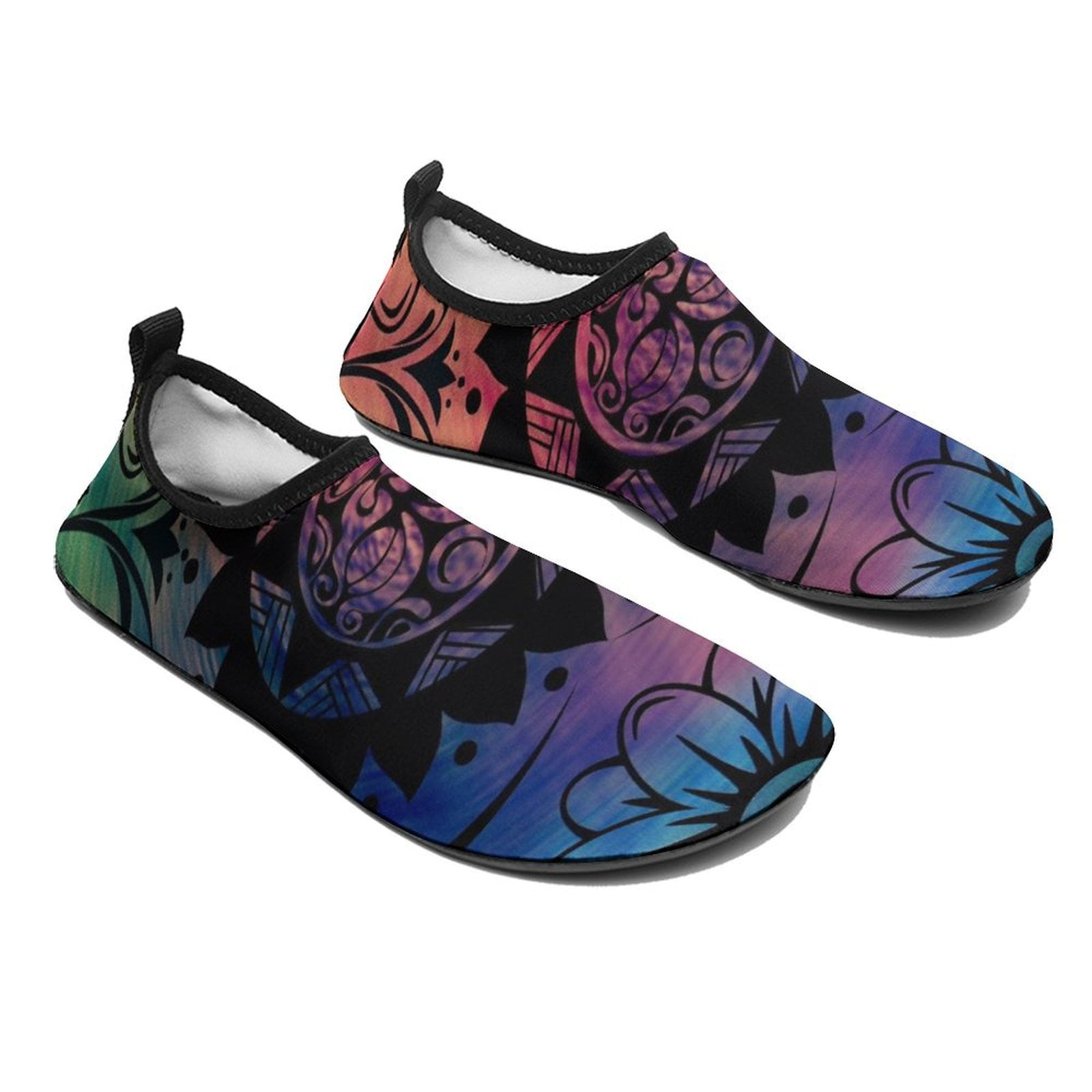 American Flag Blue Red White Water Shoes Beach Slip-on Shoes for Men ...