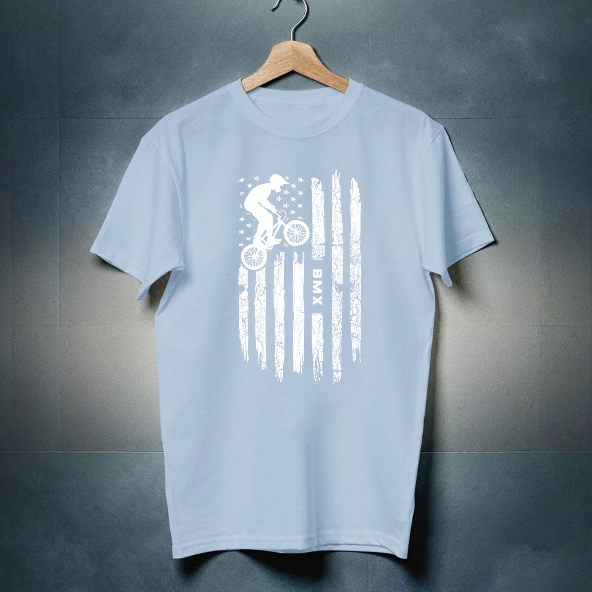 American Flag Bmx Clothing Bmx Rider Vintage Bmx BMX T Shirt-TH38459 ...