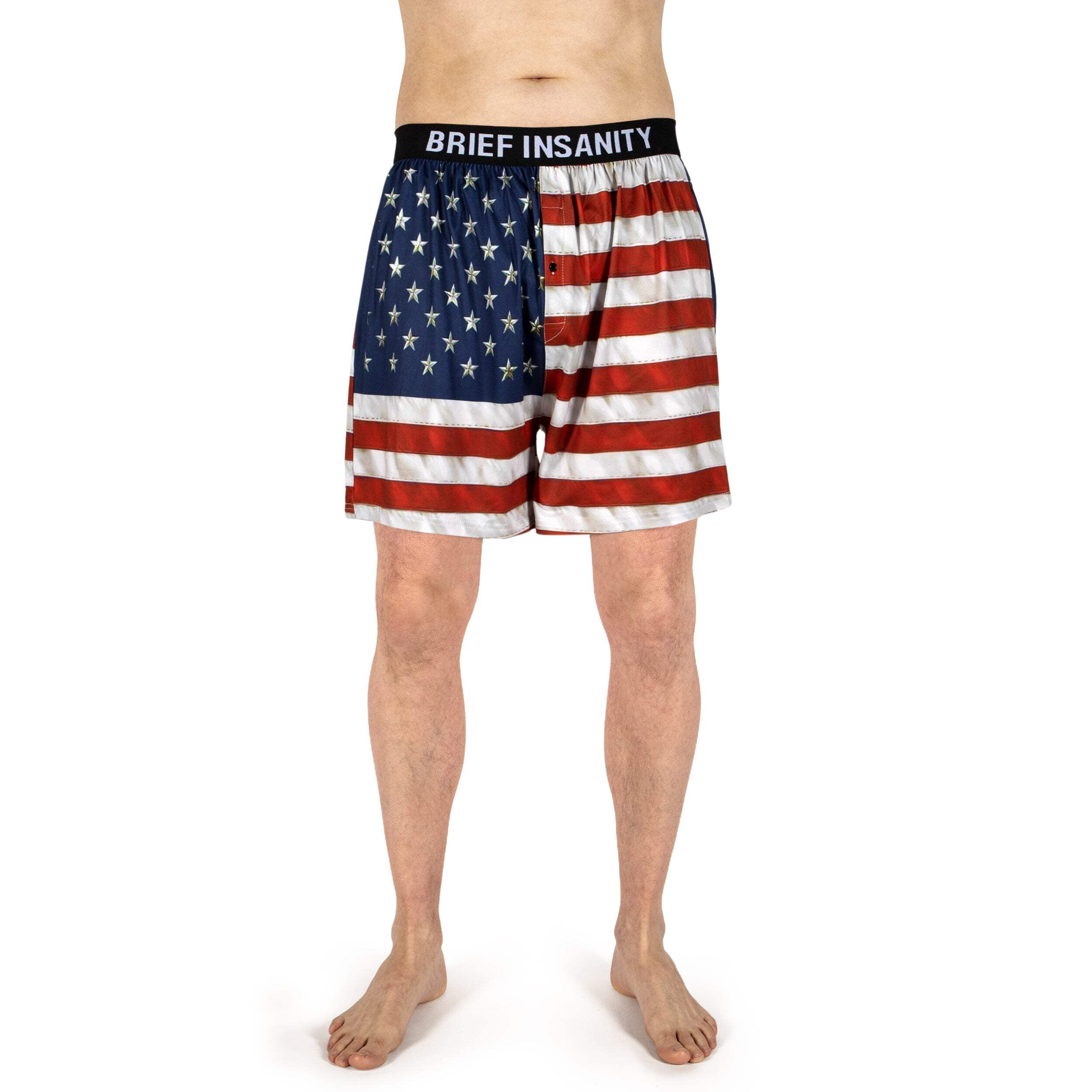 American Flag Boxer Shorts - Walmart.com