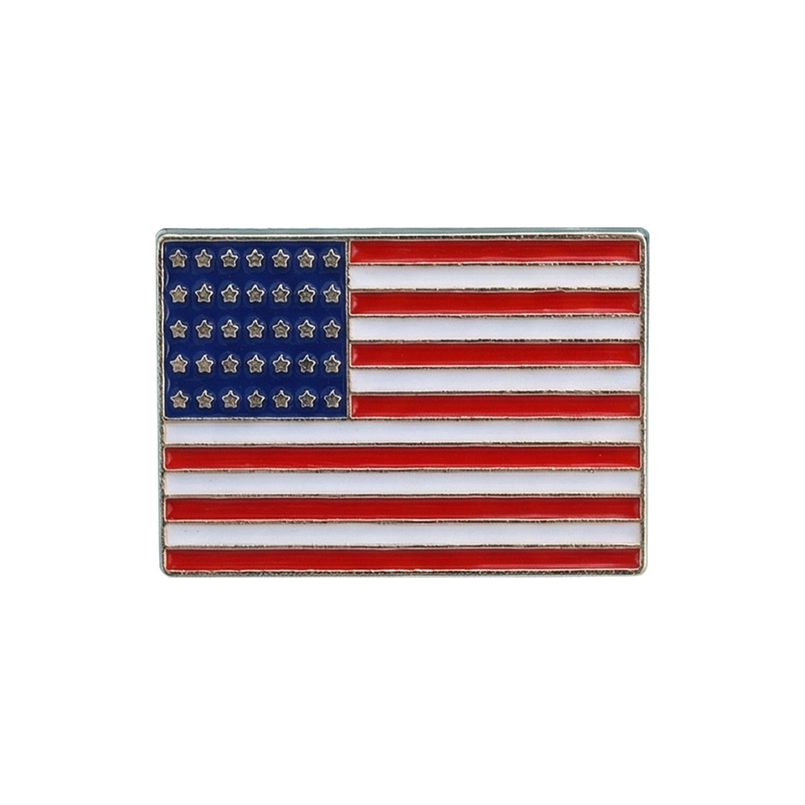 American Flag Brooch Pin Us Patriotic Enamel Lapel Pin For Suit Hat Bag ...