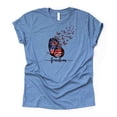 American Flag Butterfly Shirt: Patriotic Freedom Design - Unisex Bella ...