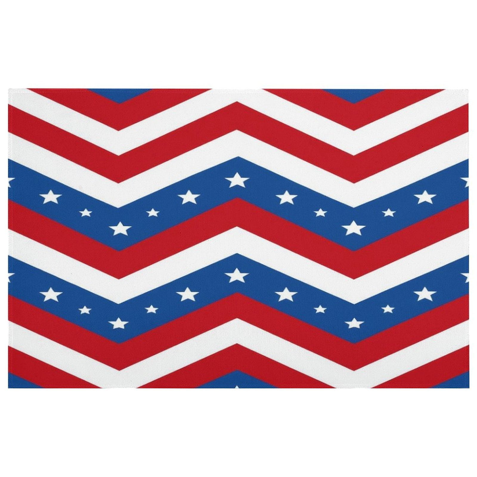 American Flag Chevron Pattern Adult Home Decor Bedroom Living Room ...
