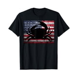 American Flag Crab Patriotic Crabbing Fishing T-Shirt - Walmart.com