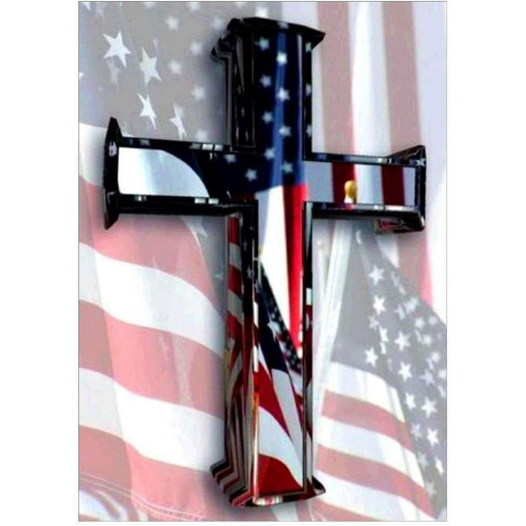 American Flag Cross Diamond Painting Kits for Adults,Diamond Painting ...