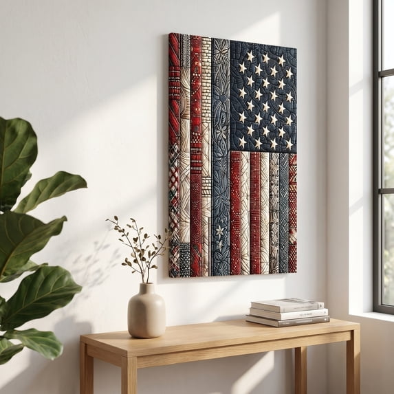 American Flag DIY 5D Diamond Painting Kit, USA Flag Diamond Art Kit ...