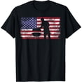 American Flag Dad Bbq Grilling Barbecue Meat Patriotic Men T-Shirt ...