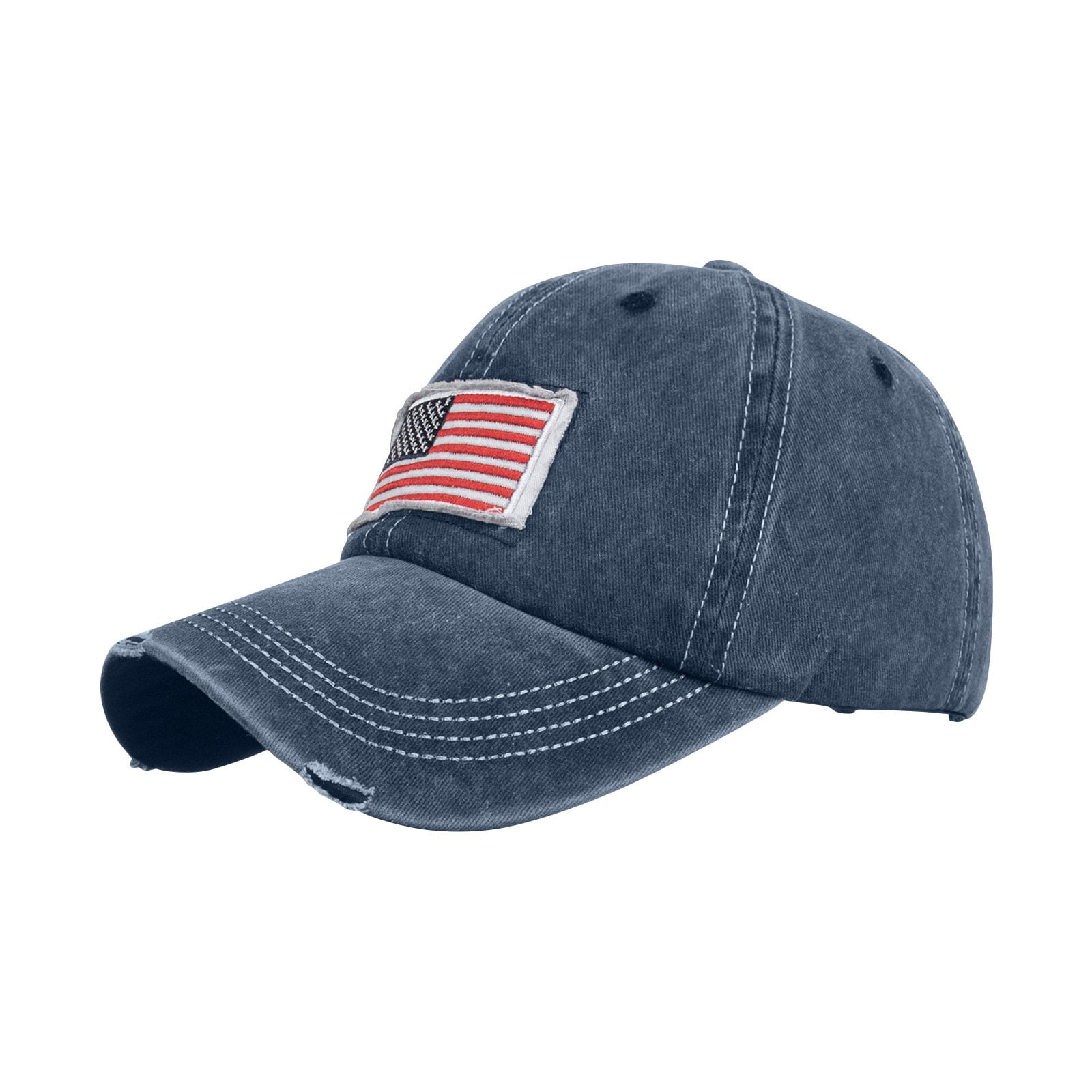American Flag Design Baseball Hat Fourth of July Party Supplies Unisex ...