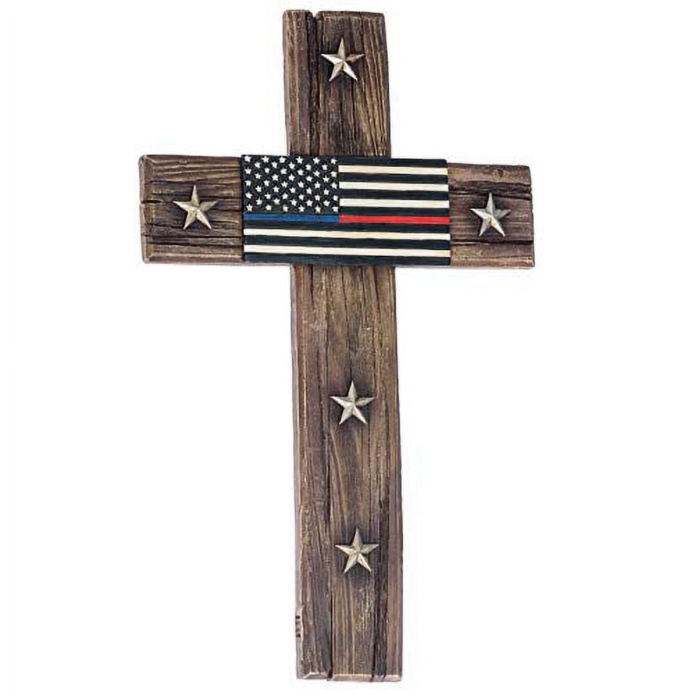 American Flag Design Cross Decor For Wall - US Flags Outdoor ...