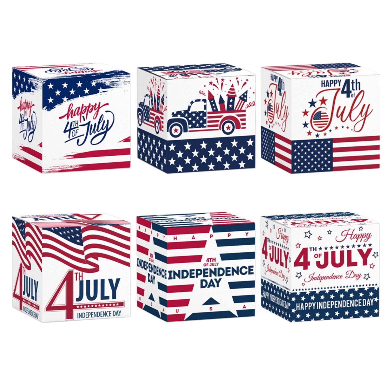 American Flag Desk Organizer 12 Patriotic Gift Boxes July 4th With ASA ...
