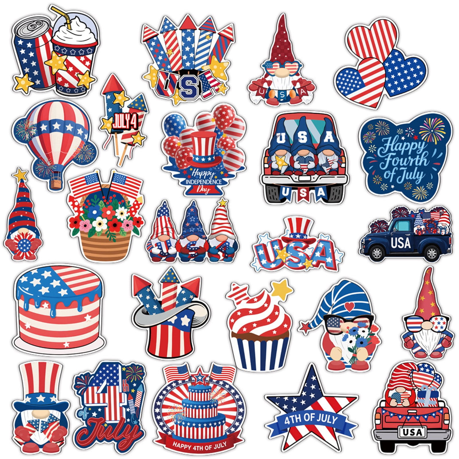 American Flag Diamond Painting Magnets, DIY Magnetic Fridge Décor ...