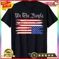 American Flag Distress T-Shirt - Walmart.com