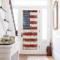 American Flag Door Curtains for Door Window, French Sidelight Front ...