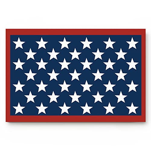 American Flag Door Mat, Patriotic Stars Front Door Mat, 4th of July ...