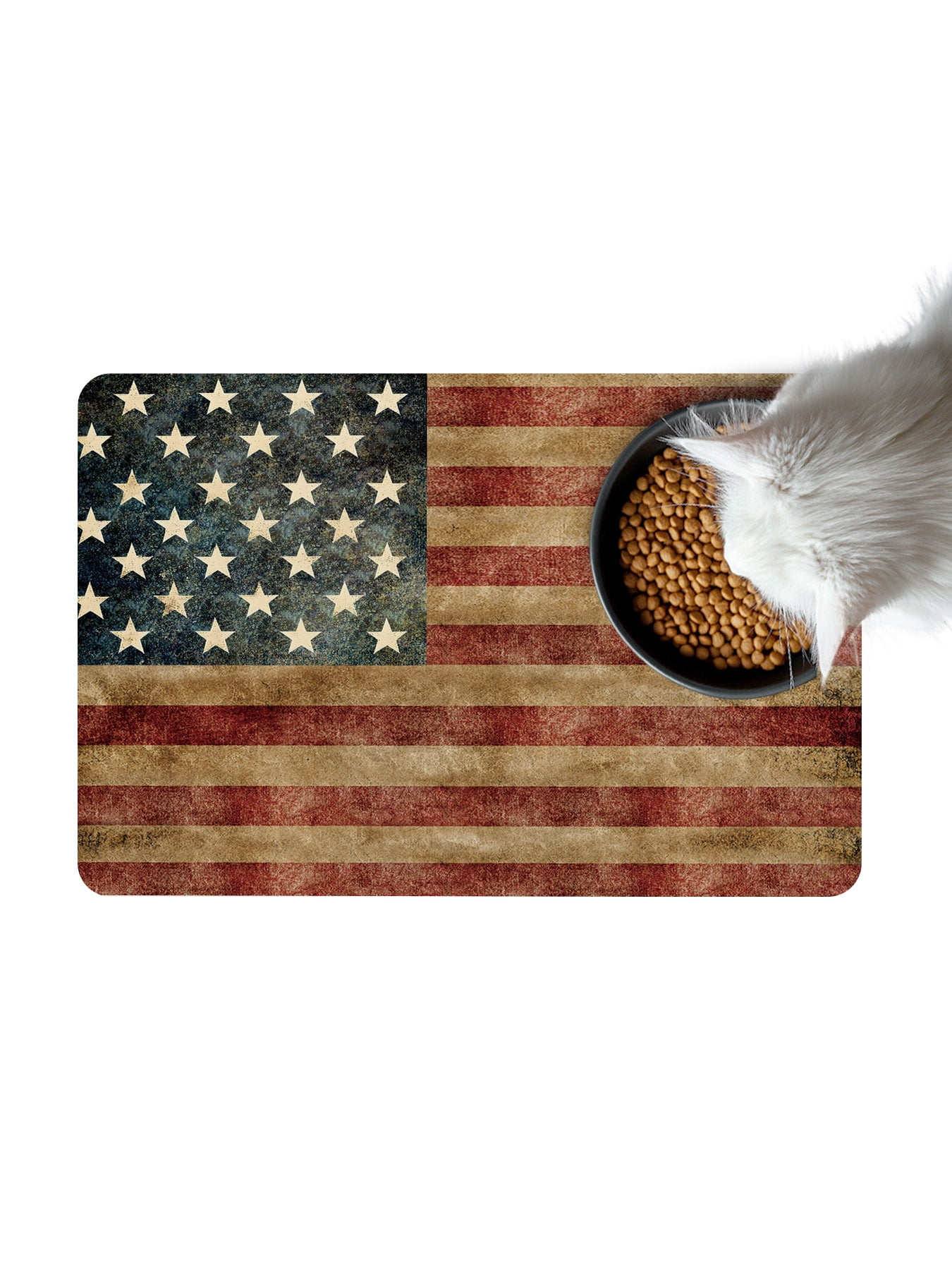 American Flag Doormat Non Slip Diatomaceous Earth Door Mat Absorbent ...