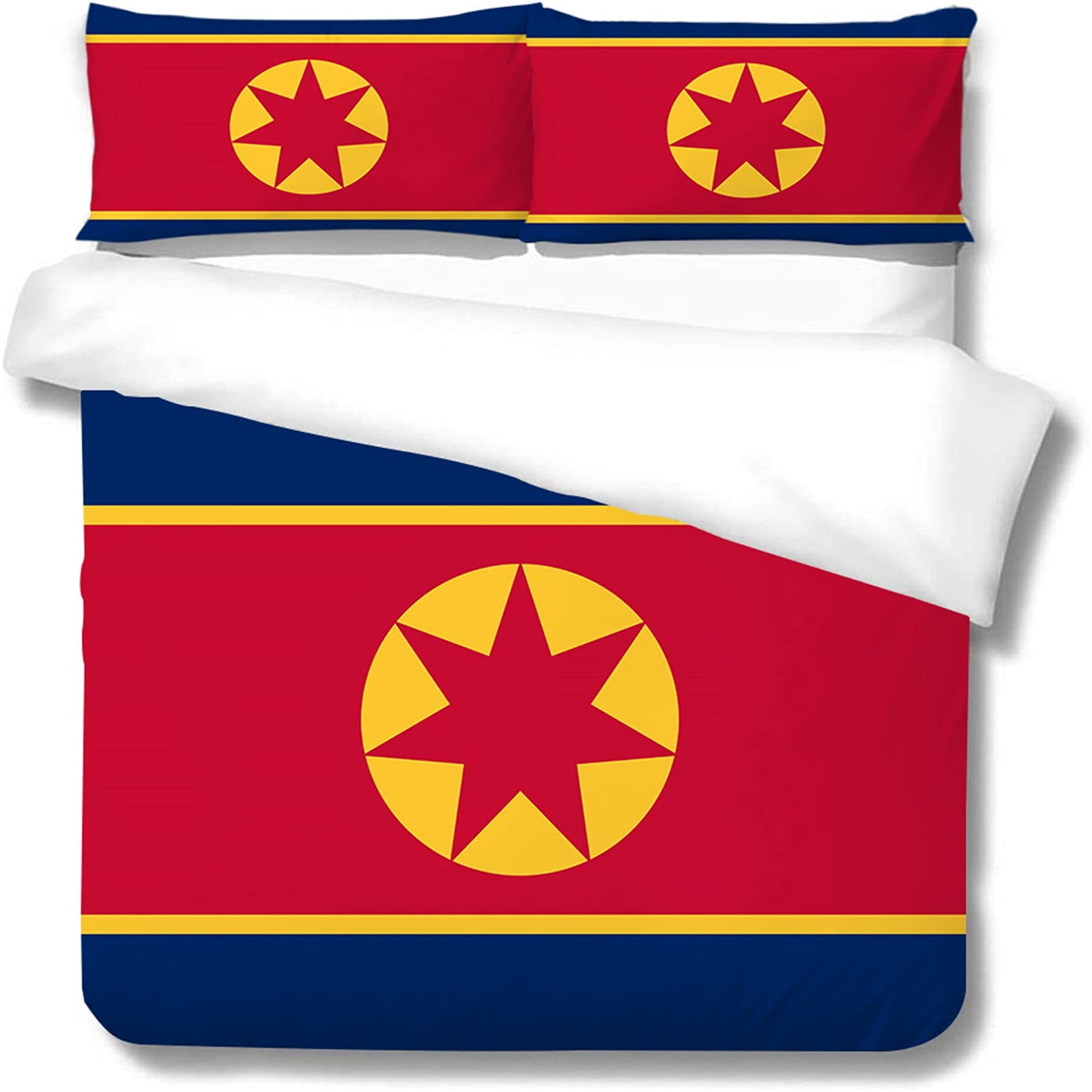 American Flag Duvet Cover Vintage Soldier Guns Military Usa National ...