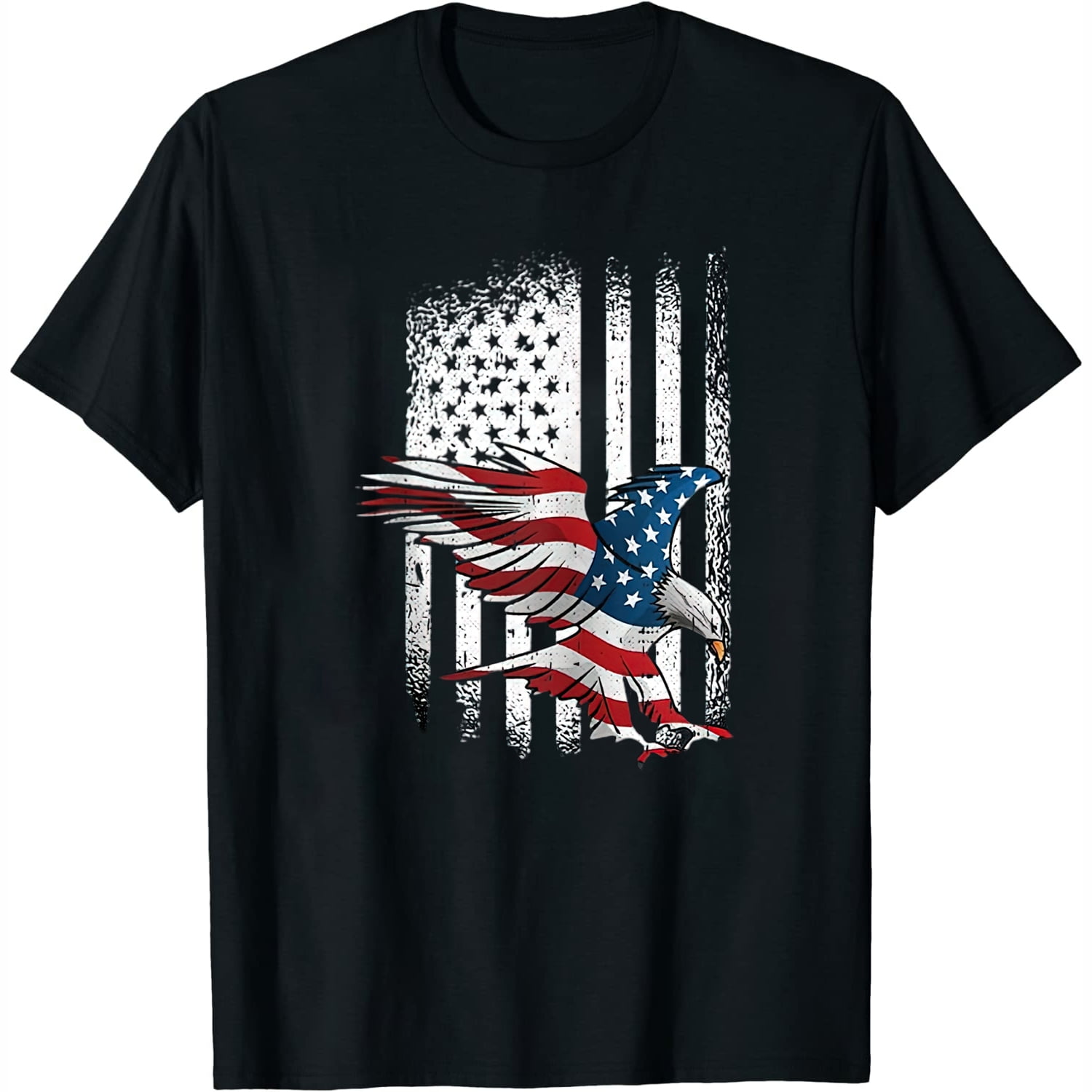 American Flag Eagle 4Th Of July Independence Day Patriotic Cute Tops ...
