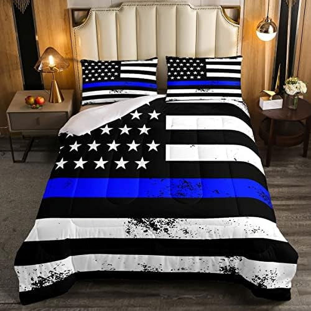 American Flag Eagle Comforter Set Cute Eagle USA Flag Comforter ...