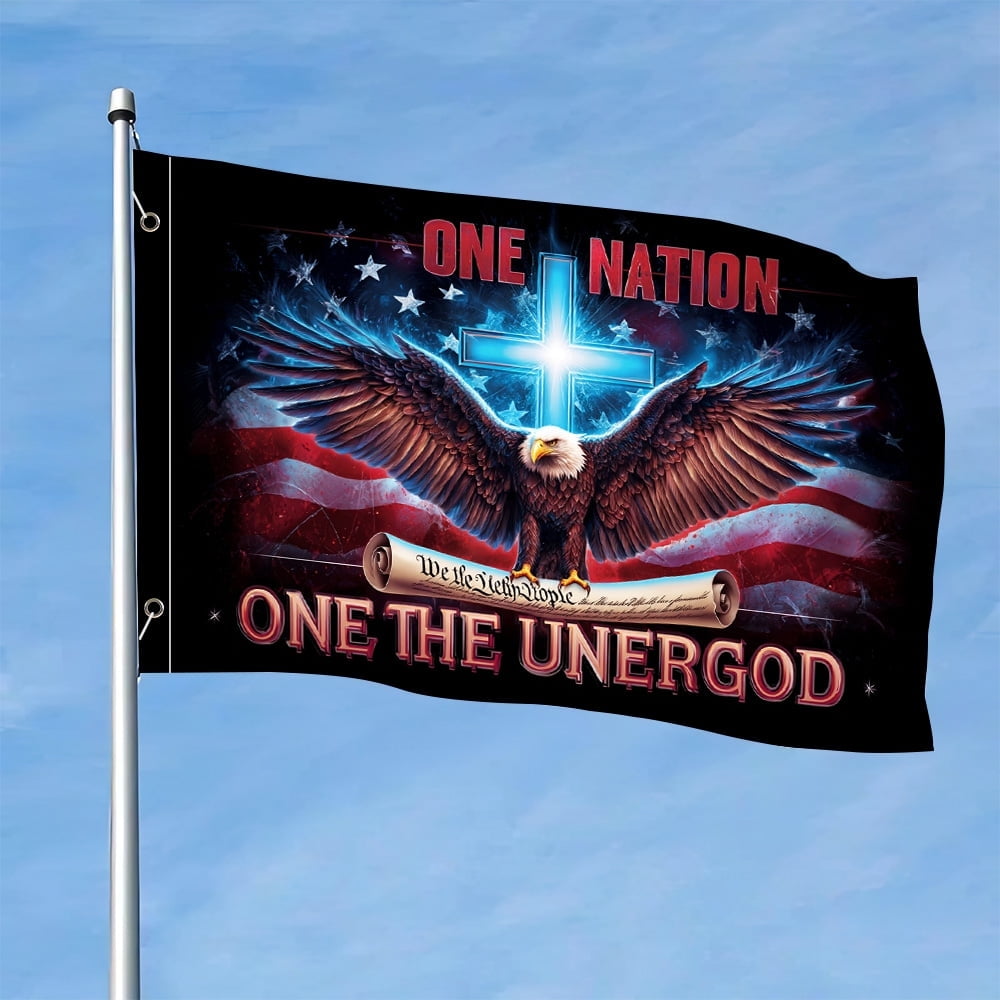 American Flag Eagle Flag 3x5 Feet, American Flag Party Parade Banner ...