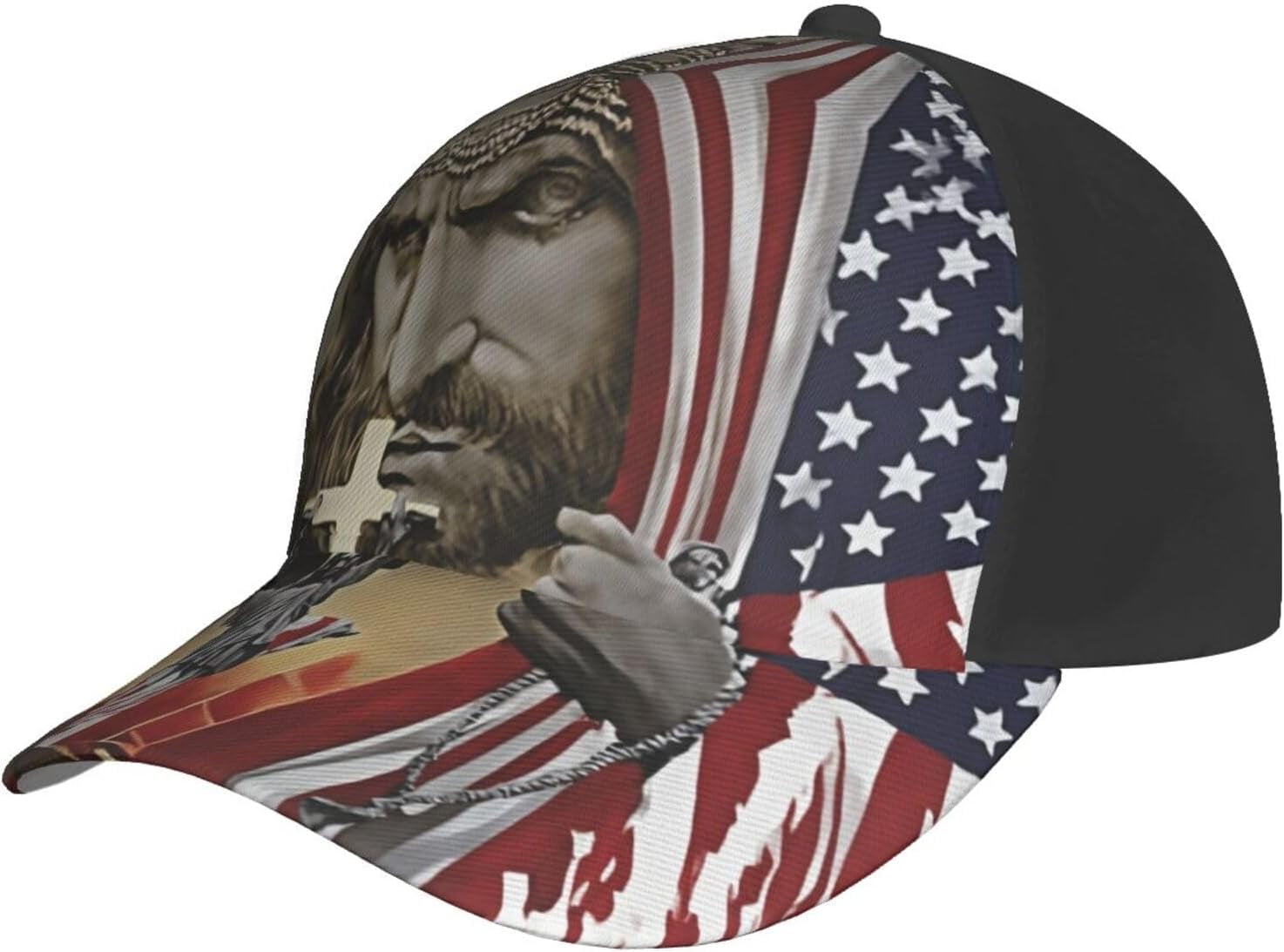 American Flag Eagle Hat 3D Printed Baseball Hats Adjustable Funny ...