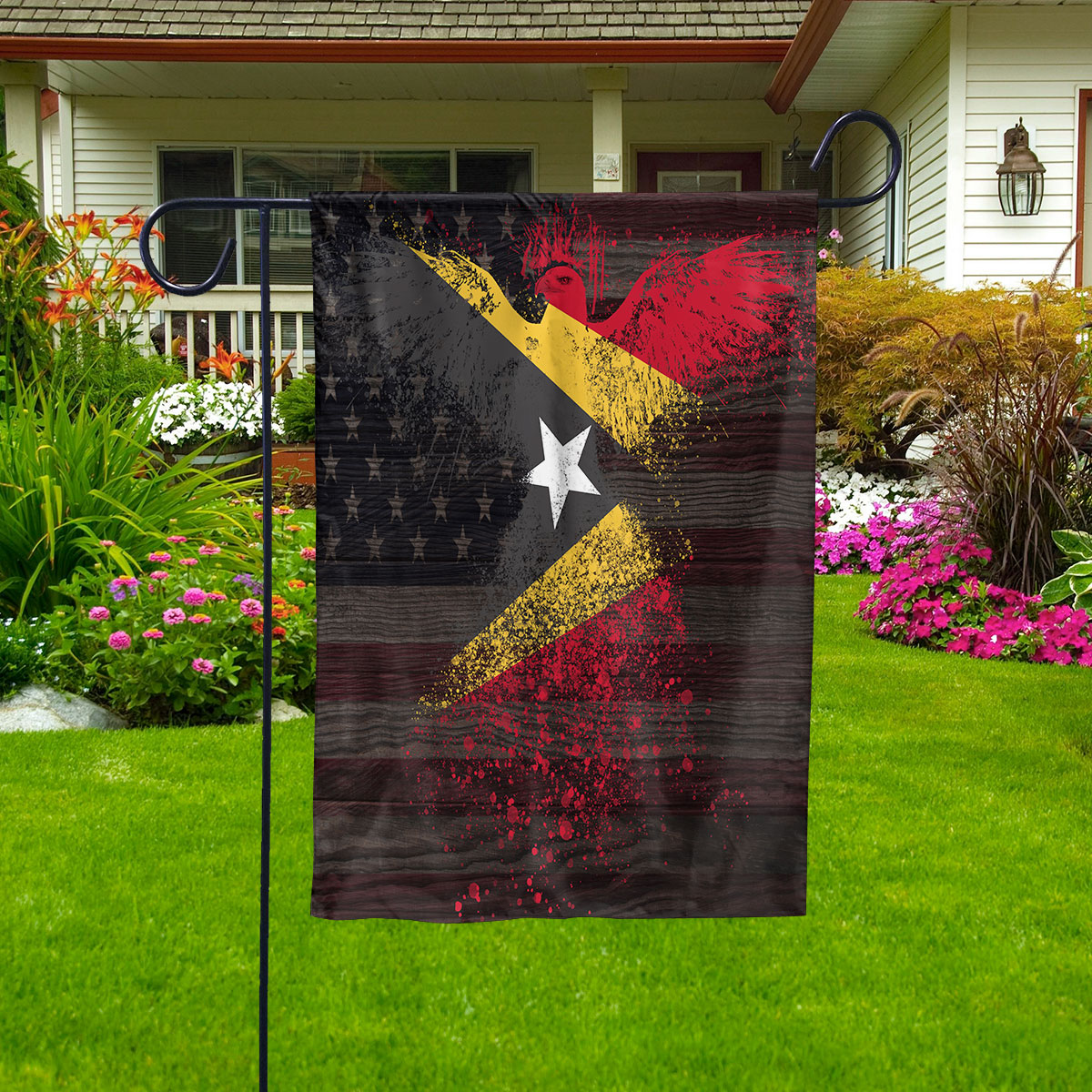 American Flag- East Timorese Flag East Timor US Friendship Forever July ...