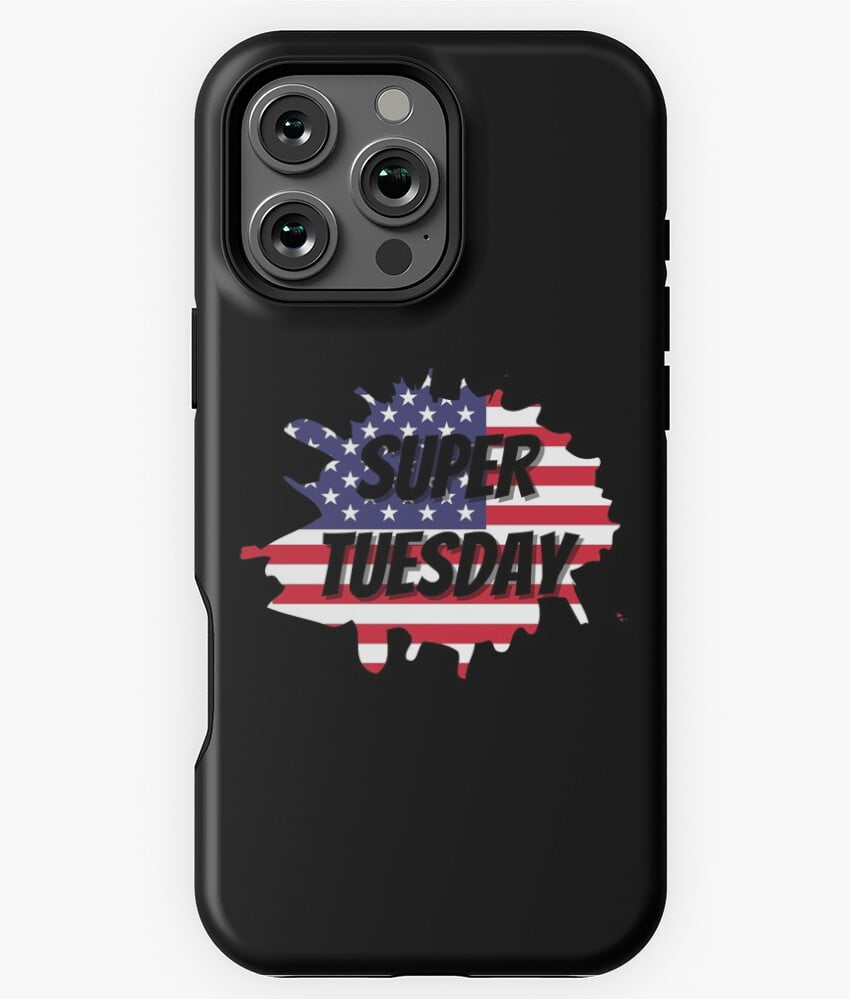American Flag Election Day Voter Phone Case for iPhone 16 15 14 13 12 11 Pro Max - Walmart.com