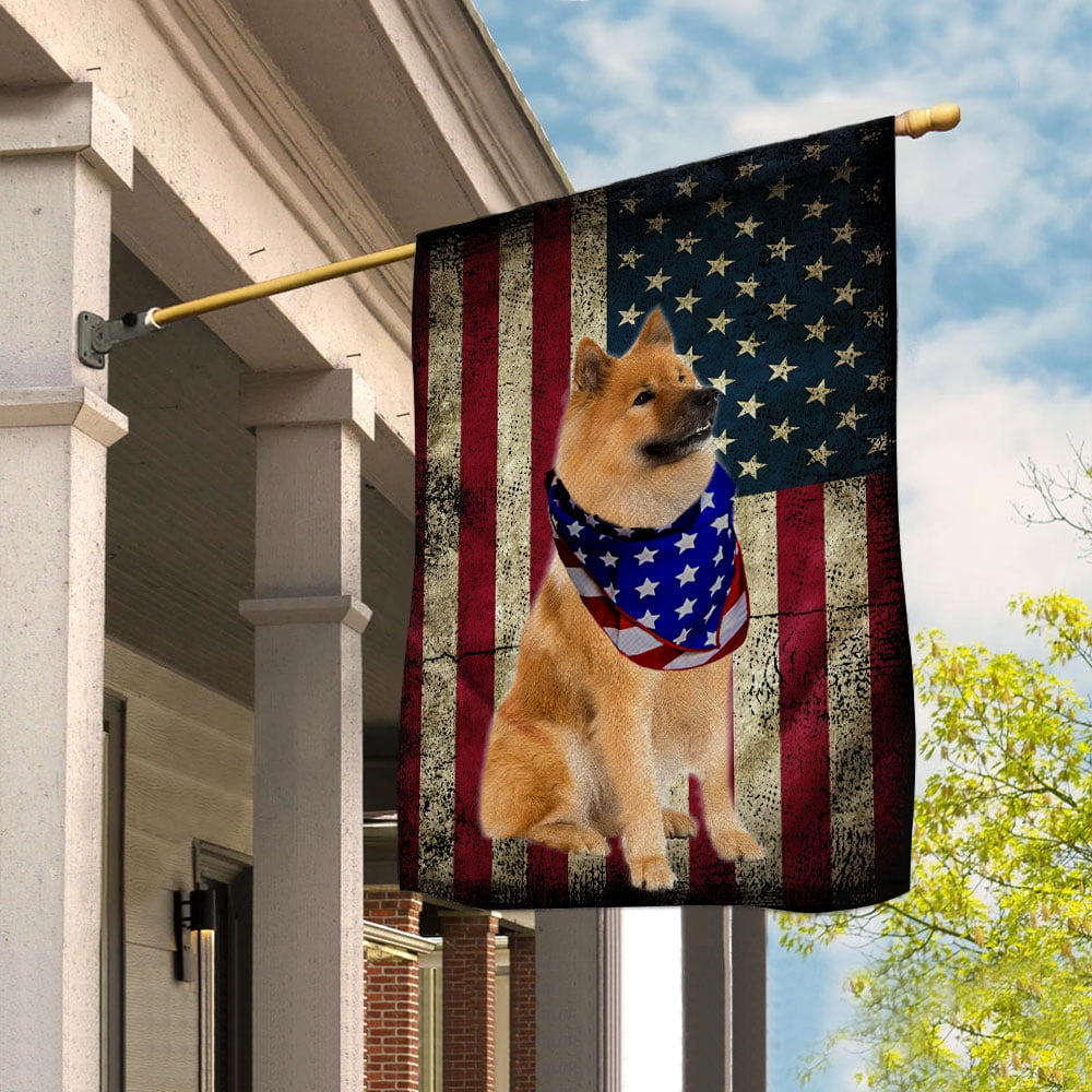 American Flag Eurasier Dog Bandana American Flag 4th of july - Dog ...